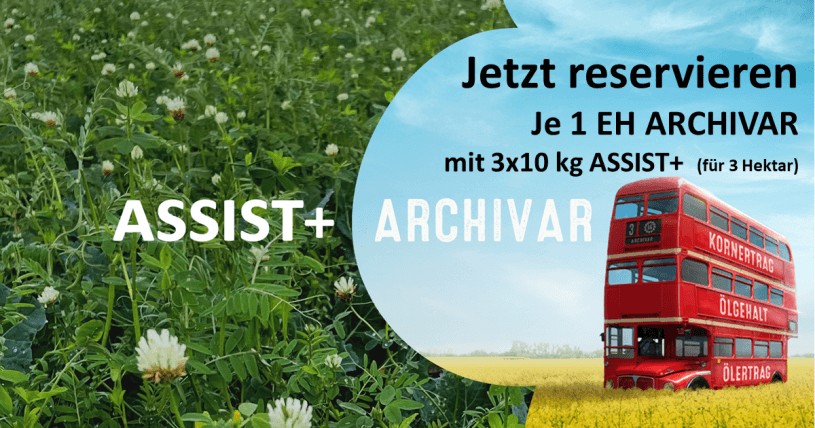 Raps ARCHIVAR und Beisaat ASSIST+
